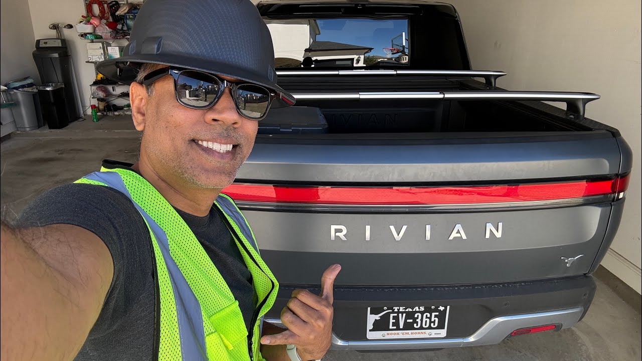 Rivian R1T at Work - Water Sampling Experience Video - YouTube