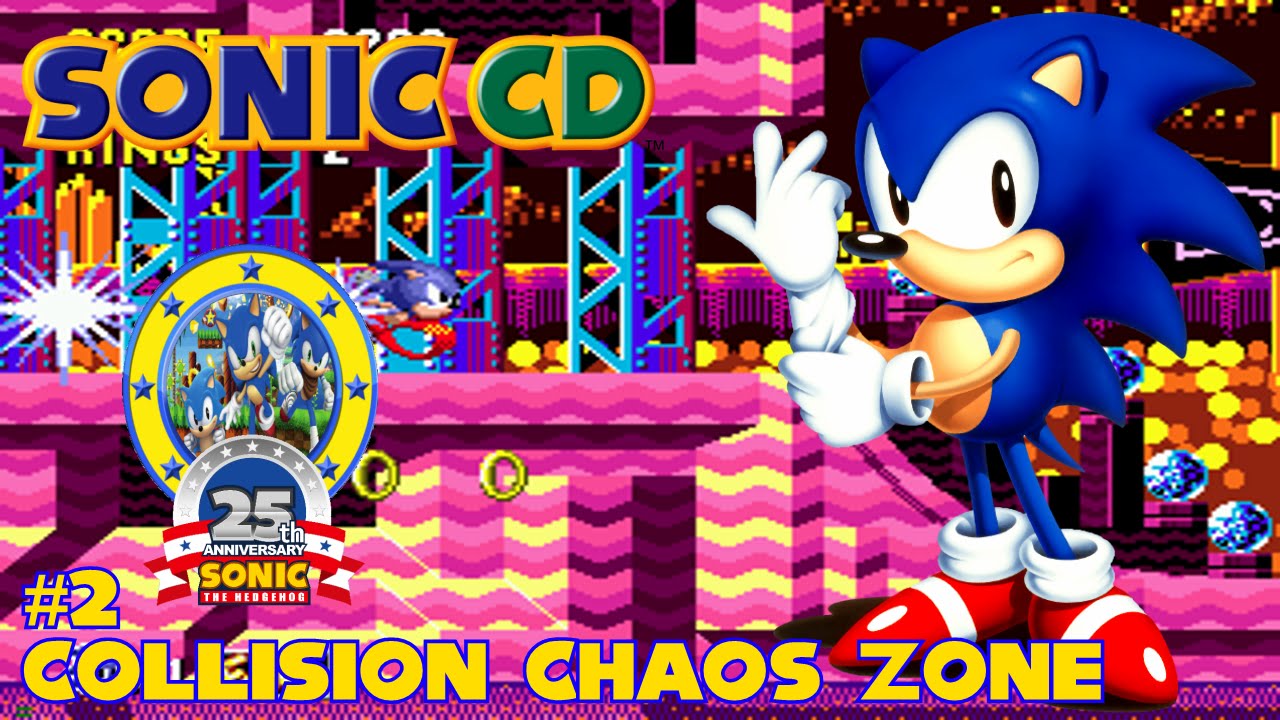 Sonic CD | Part 2 | Collision Chaos Zone | #25YearsOfSonic Episode 19 - YouTube