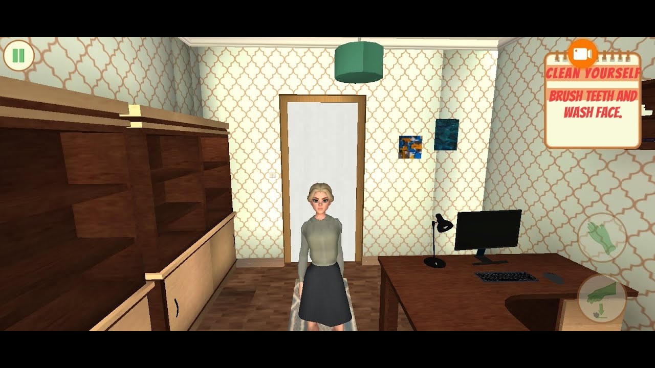 Mother Simulator family life 3d gameplay - YouTube