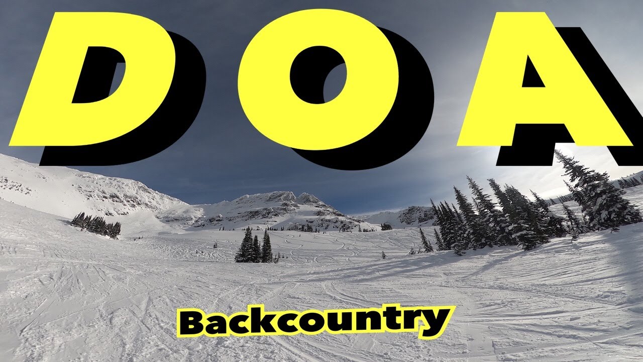 【スキー】ウィスラー バックカントリーNo.3 DOA Blackcomb Backcountry - YouTube