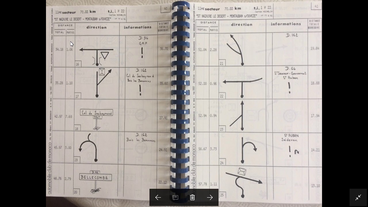 Tuto 01 road Book les infos essentielles - YouTube