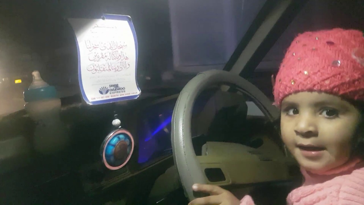 baby driving a real car | smart baby girl | amazing baby - YouTube