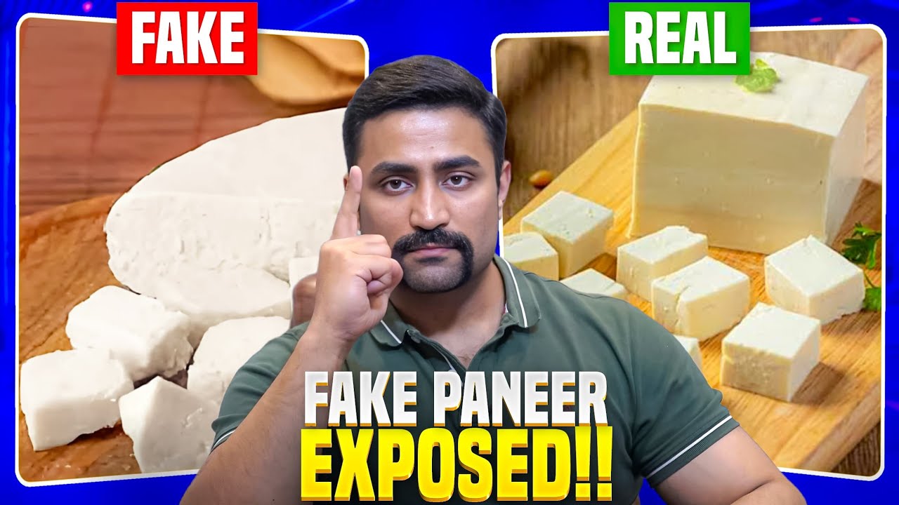Fake Paneer vs Real Paneer - BEWARE !! - YouTube
