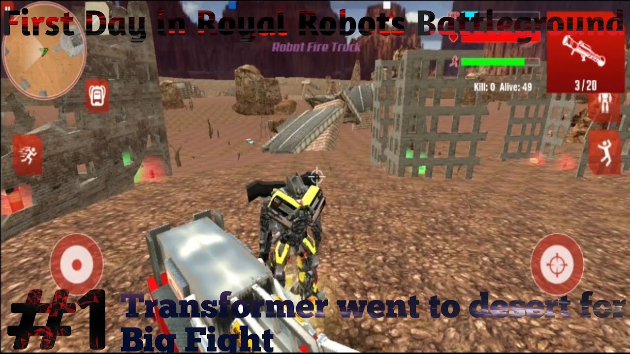 First Day in Royal Robots Battleground | Royal Robots Battleground | by ...