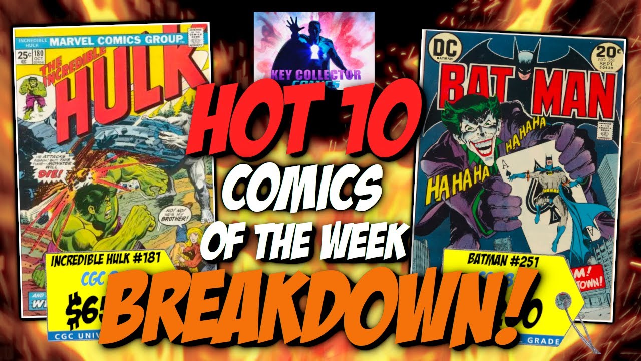Speculation Comics DOMINATE this Weeks List | HOT 10 Comics of the Week BREAKDOWN - YouTube