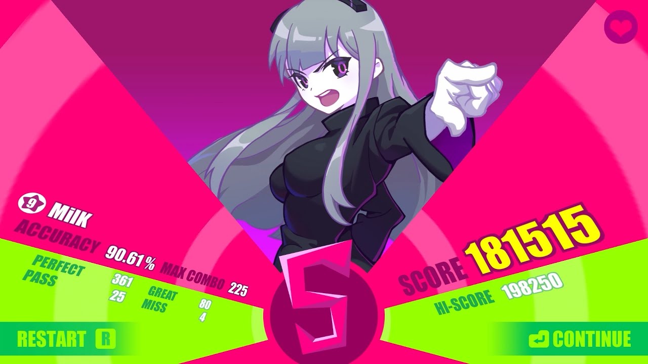 MUSE DASH MILK SONG MASTER S RANK (90.61%) ☆ - YouTube