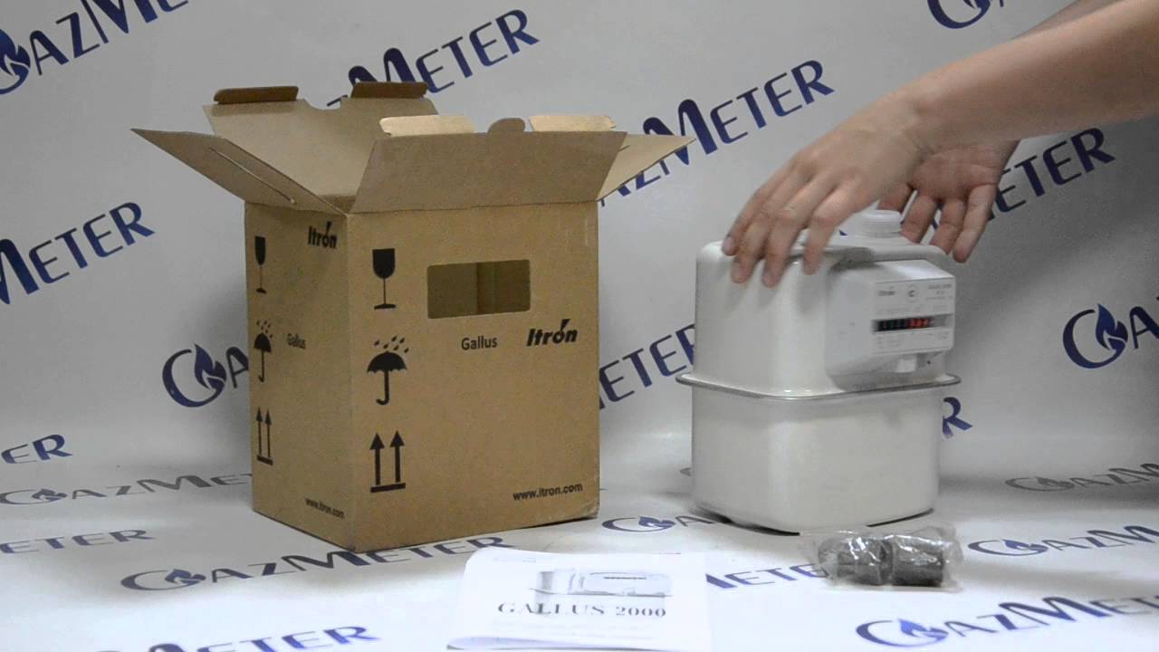 Обзор газового счетчика Gallus 2000 G1,6 от интернет магазина GazMeter ...