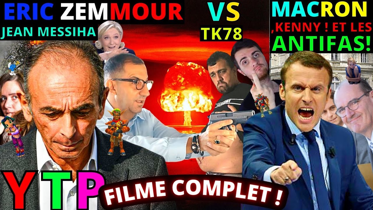 ERIC ZEMMOUR VS MACRON FILME COMPLET YTP GAMES S1 #YTP #ZEMMOUR #FR # ...