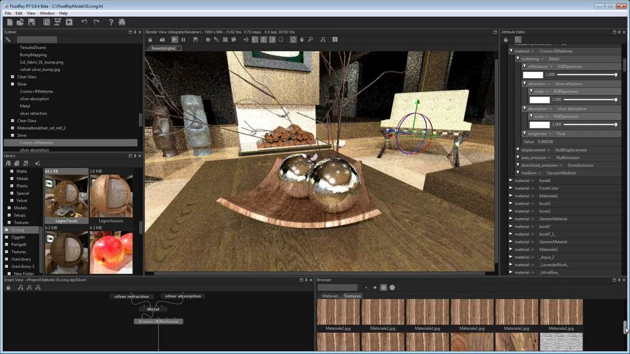 Fluidray RT Beta 0.9.4 - YouTube