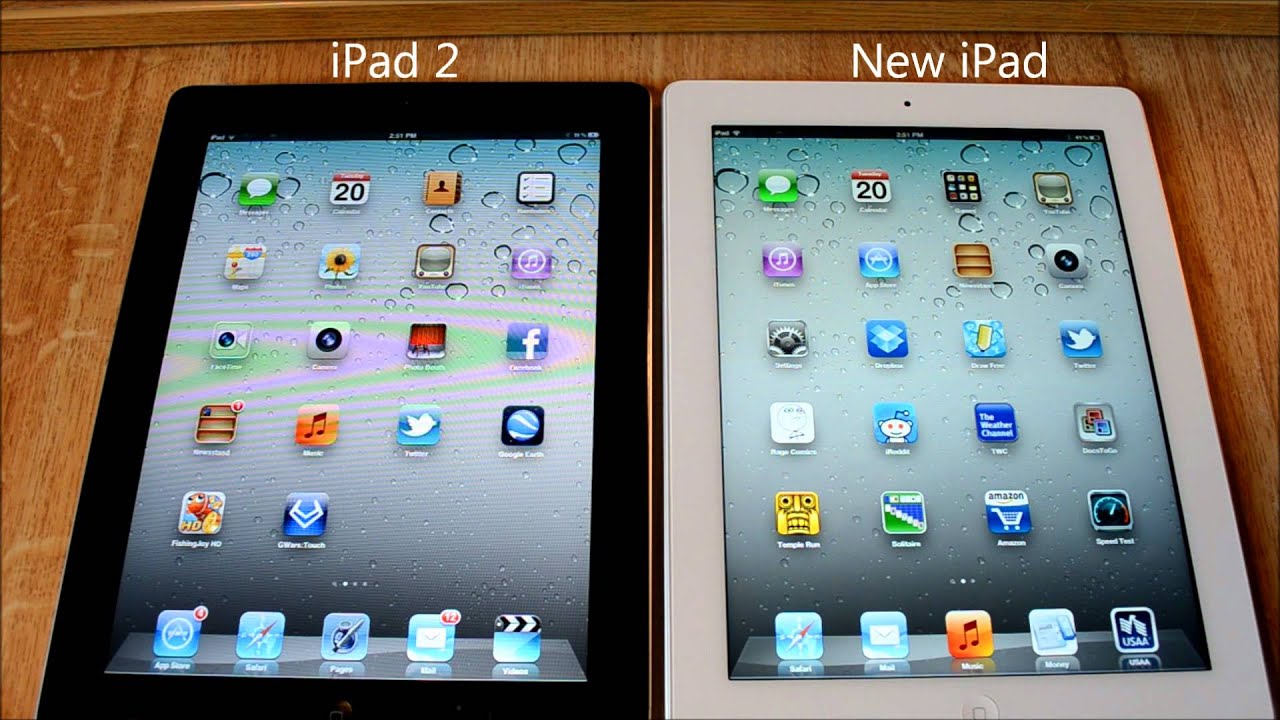 New iPad vs. iPad 2 In Depth Comparison - Which One is Better? - YouTube