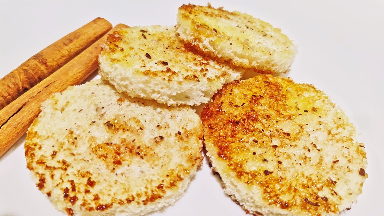 Cinnamon Toast | 2-Minute Sweet Bread Snack | Quick Snack with Bread ...