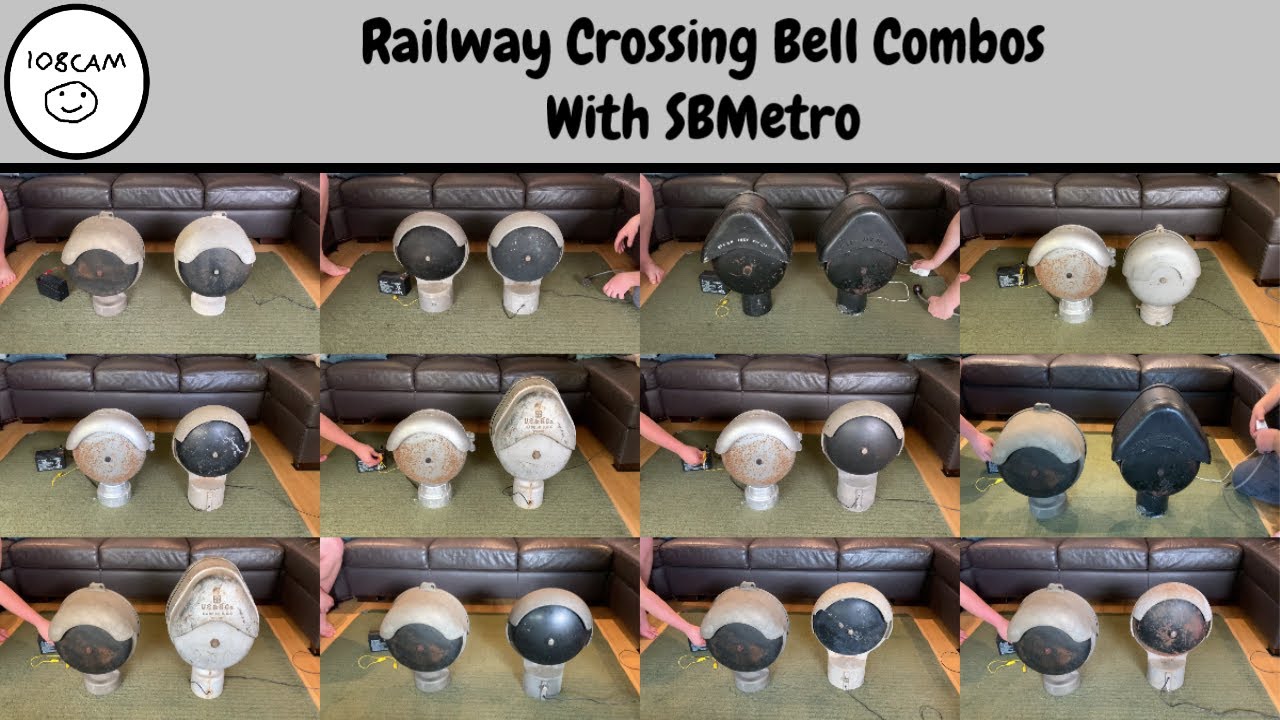 Railway Crossing Bell Combos With SBMetro - YouTube