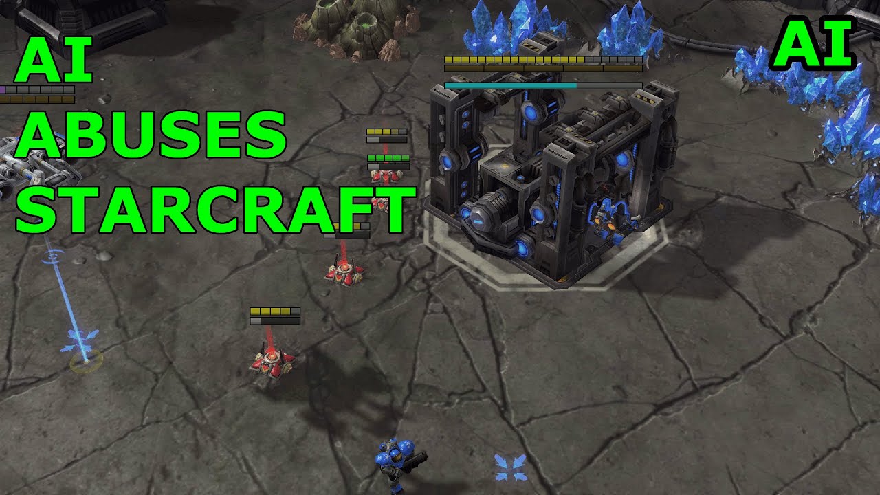 AI LEARNS MINE SPAM - STARCRAFT 2 AI - YouTube