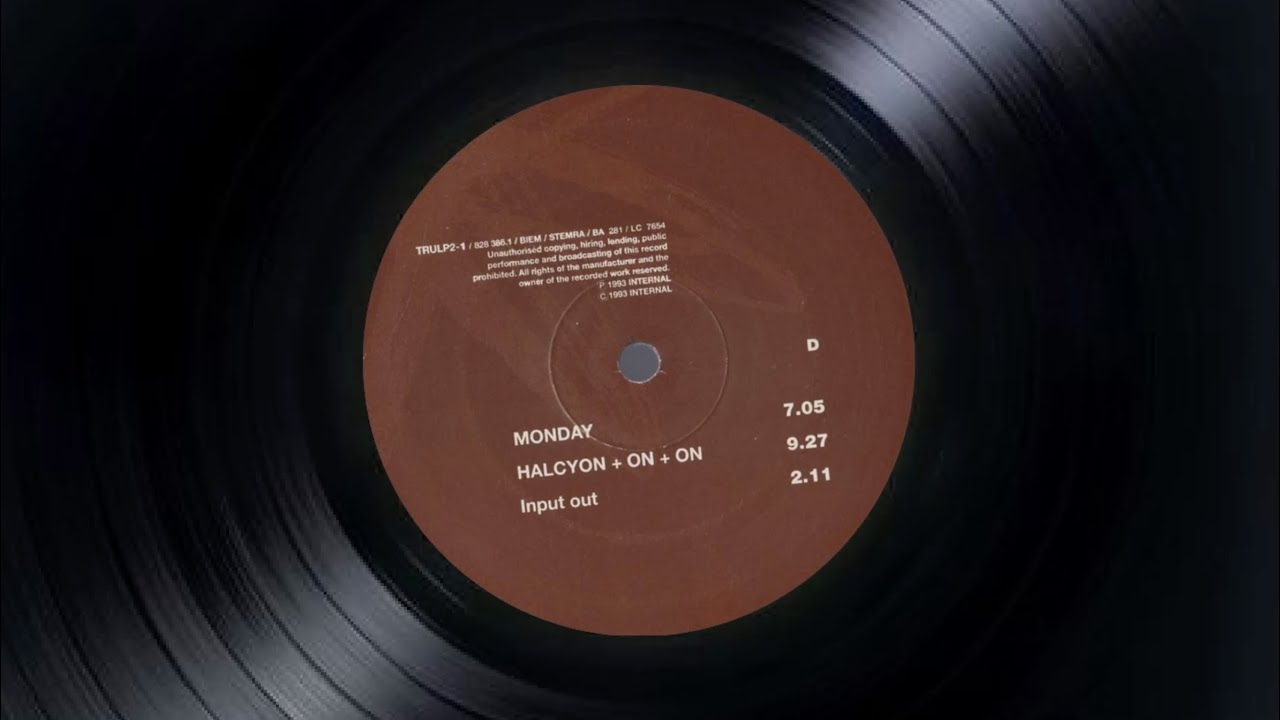 Orbital - Halcyon + On + On (Original Mix) [Internal, 1993] - YouTube Music