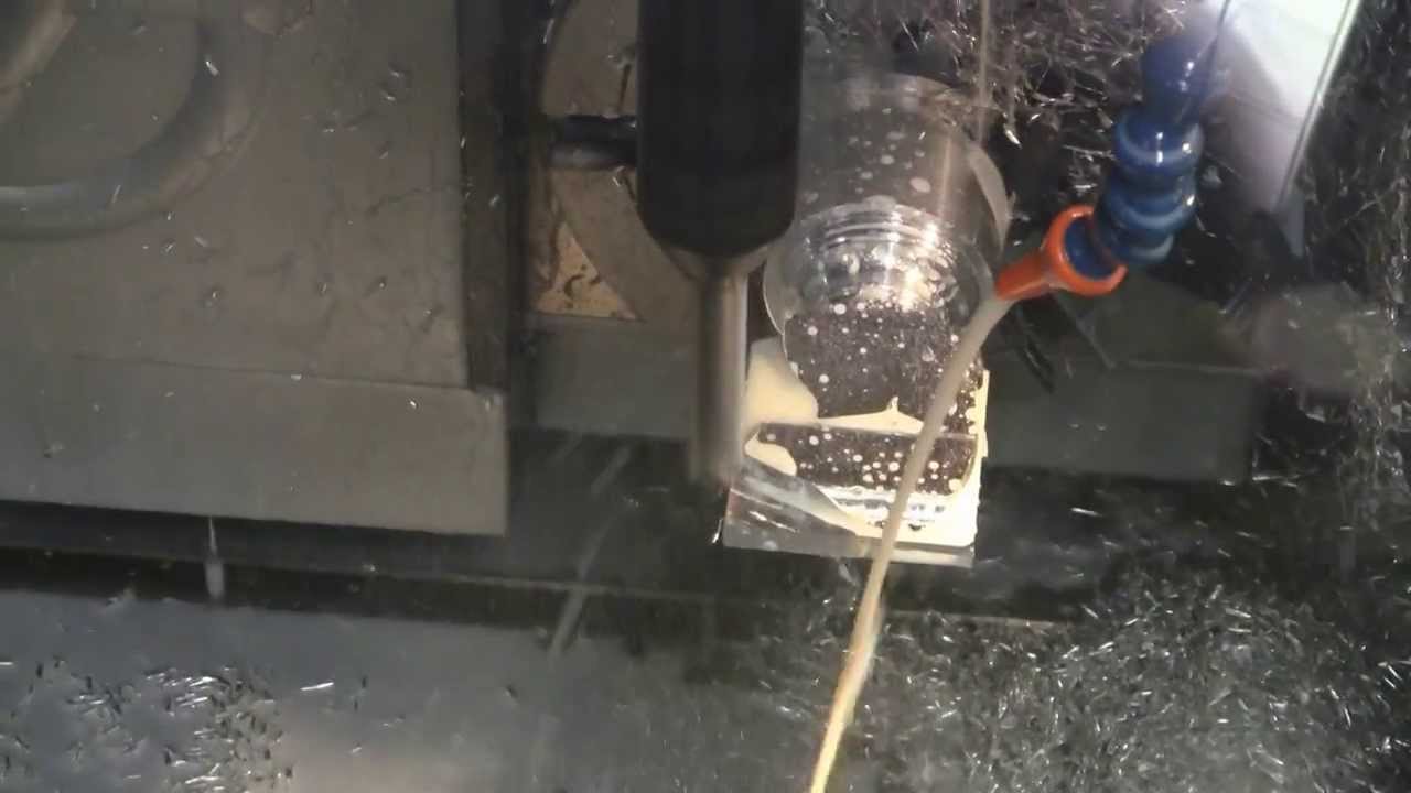 Chess knight milling (CNC 5-axis project) - YouTube