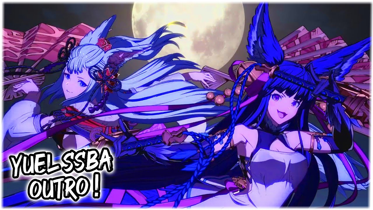 Yuel Full Super Sky Bound Art Outro Animation! | Granblue Fantasy ...