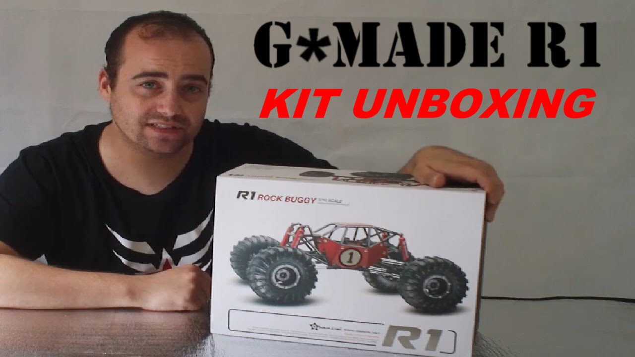 G-Made R1 - Kit Bausatz - UNBOXING - GMade Rock Buggy Crawler ...