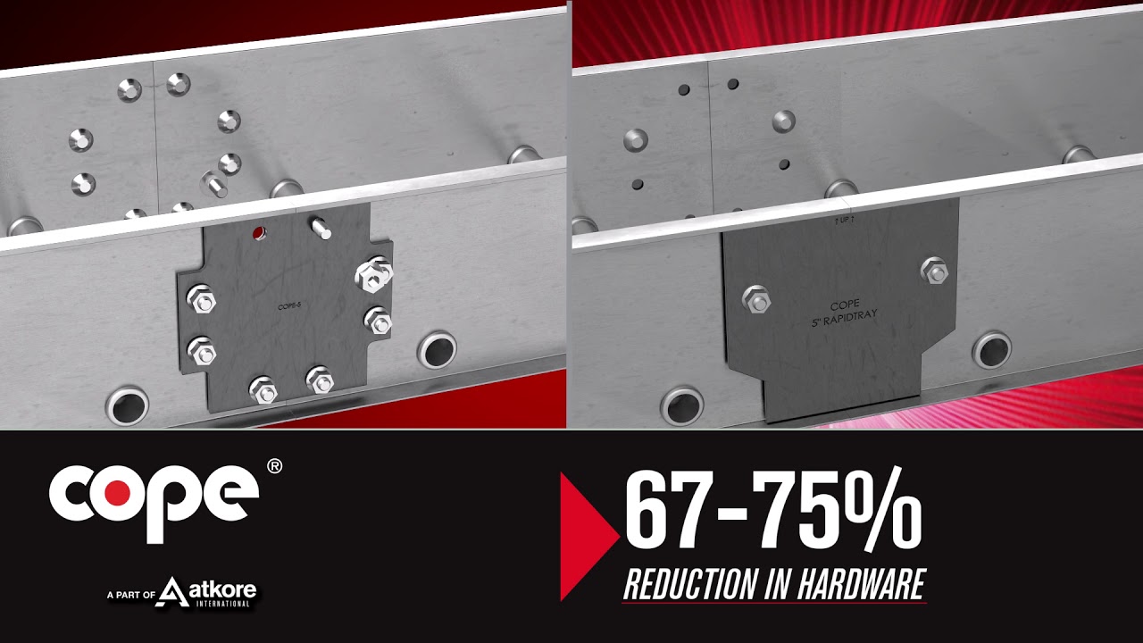 Cope's Rapid Tray Featuring the Rapid Splice - YouTube