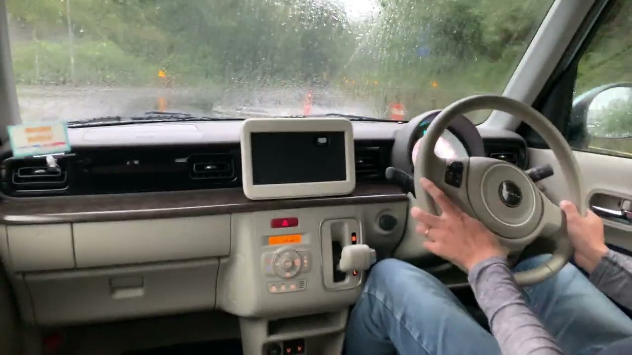 【ラパン】HE33 ハーフスロットルドライブ 鞍ケ池1周 - YouTube