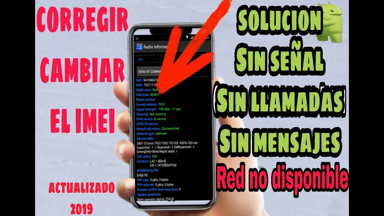 ( SOLUCION) sin SEÑAL Y sin red CÓMO arreglar el problema? - YouTube