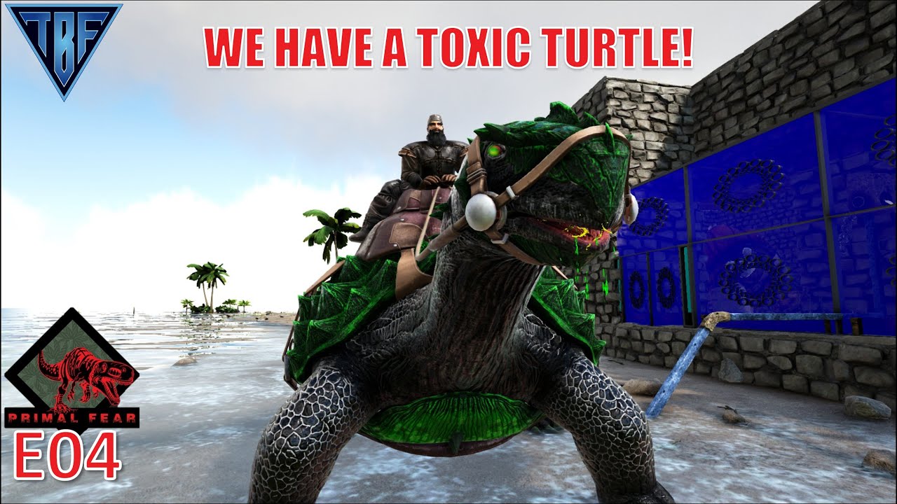 Toxic Turtle and Dodo Breeding! Primal Fear - Ark Survival Evolved modded Adventure E04 - YouTube