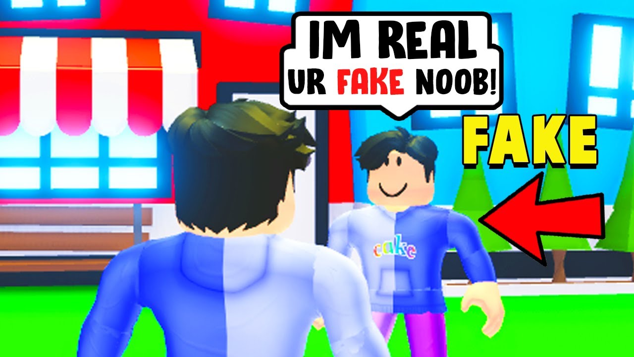 I found the FAKE fishyblox in Adopt Me.. - YouTube