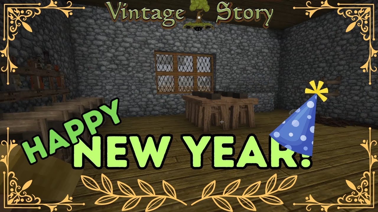 Let's crack open a cask! Happy New Year! Let's Play Vintage Story 1.20 ...