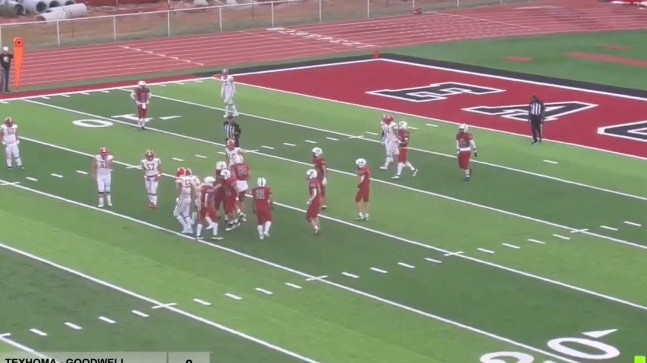 Texhoma Goodwell at Watonga Football - YouTube