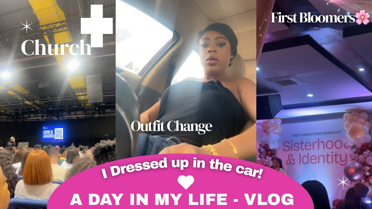 A DAY IN MY LIFE🌸 | Church | Brunch | New friends| Twinning| Girls day ...