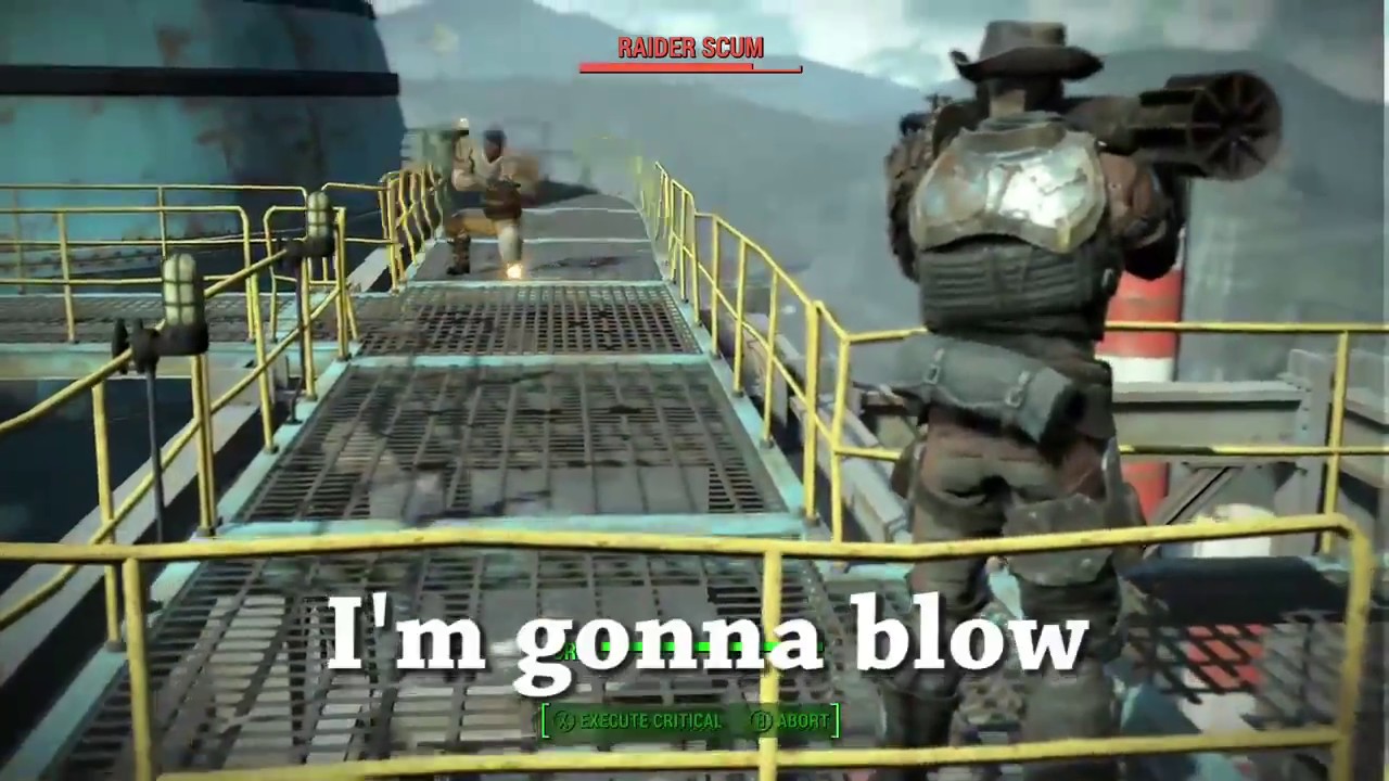 FALLOUT 4: HEADSHOT DEATH METAL - YouTube