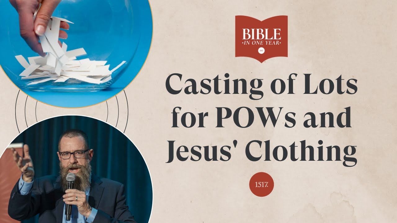 Casting of Lots for POWs and Jesus' Clothing - Obadiah - YouTube