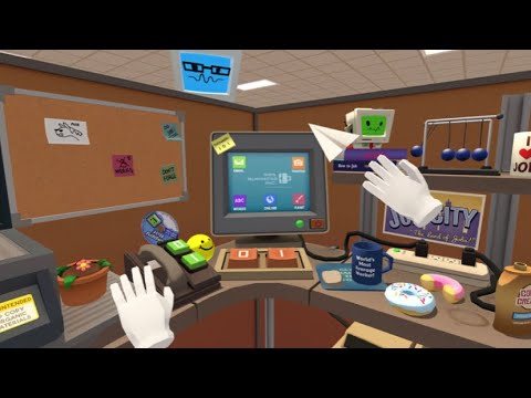 Job simulator office worker - YouTube