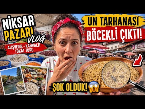 😱 ALDIĞIMIZ UN TARHANASI BÖCEKLİ ÇIKTI! | Niksar Pazarı, Tokat & Ailecek Dolu Dolu Bir Gün