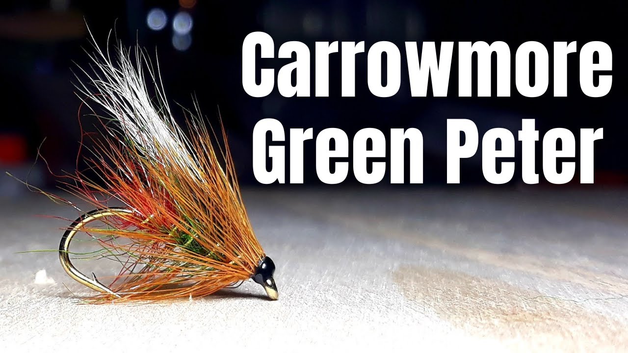 Carrowmore Green Peter: Irish Lough Wet Fly - YouTube