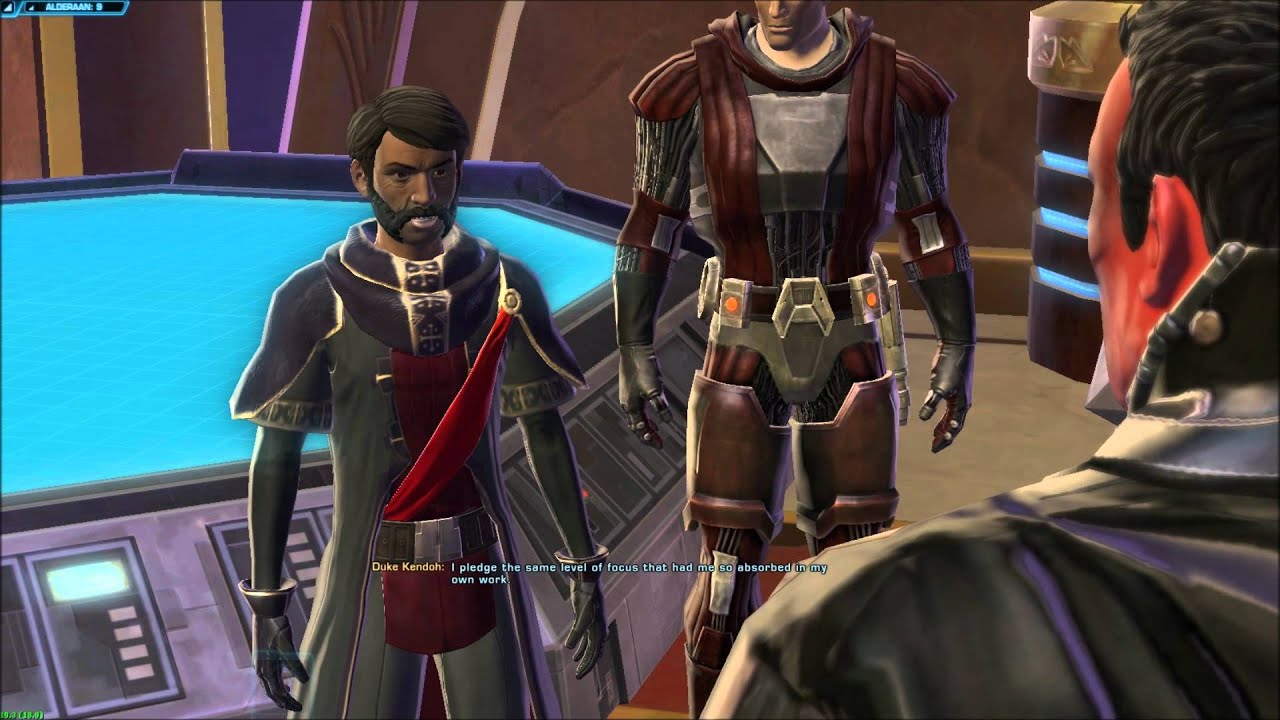 Swtor Sw Alderaan Class Quest Shake Down Youtube