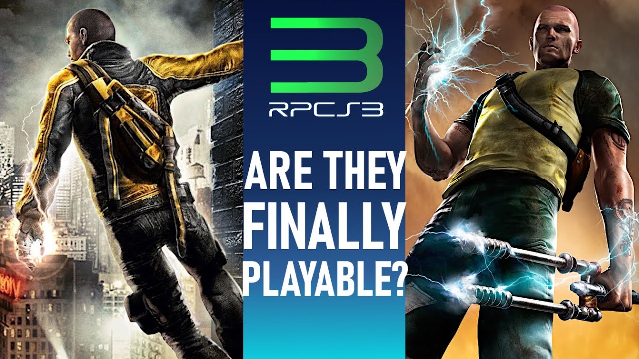 RPCS3 | Are the Infamous games finally playable on pc? - YouTube