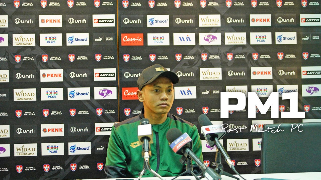 PM1: Mohd Syazwan Zainon, Post Match PC 270921 - YouTube