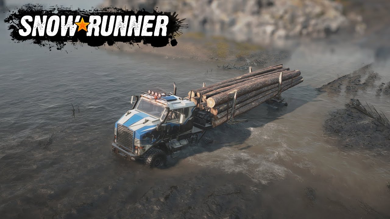 Snow Runner #8: XXL Holz Transport | Snow Runner Karriere - YouTube