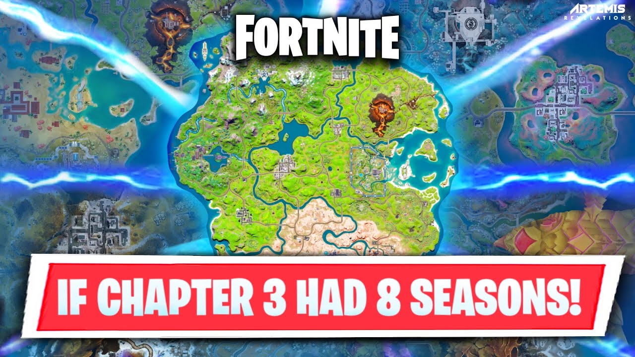 What if Fortnite Chapter 3 Had 8 Seasons? EVOLUTION Custom Map Concepts ...