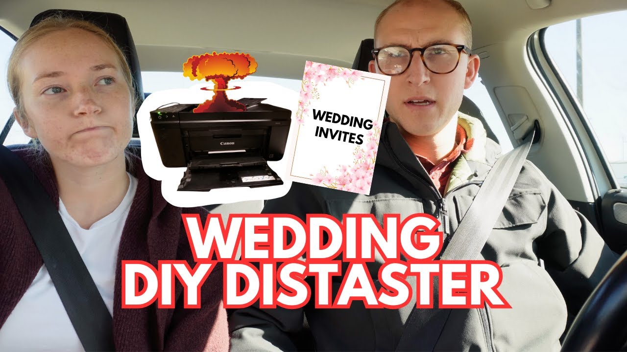 WEDDING DIY DISASTER... - YouTube