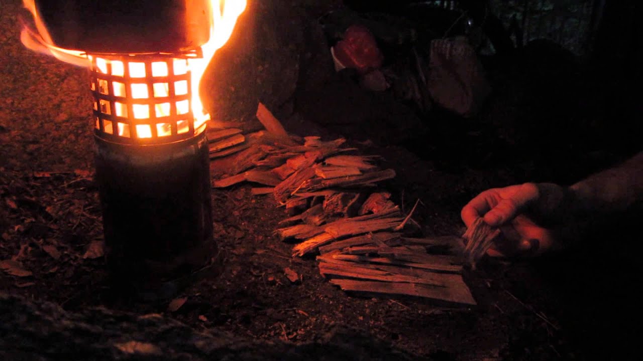 Holzvergaser - Wood Gas Stove - YouTube