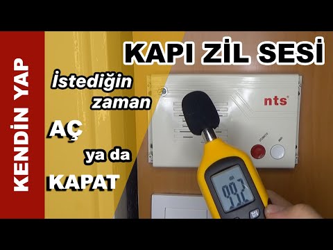 Kapı zilinden rahatsızsanız çözümü basit