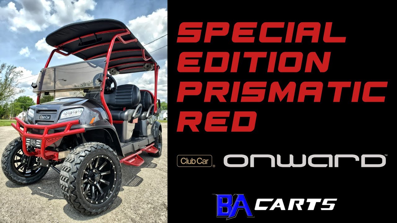 Wake Boat Inspired - Special Edition - Prismatic Red Club Car Onward ...