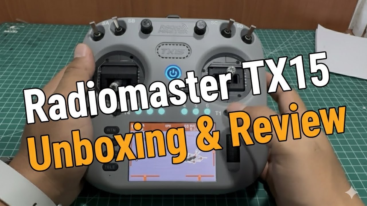 Radiomaster TX15 (Unboxing & Review) - YouTube