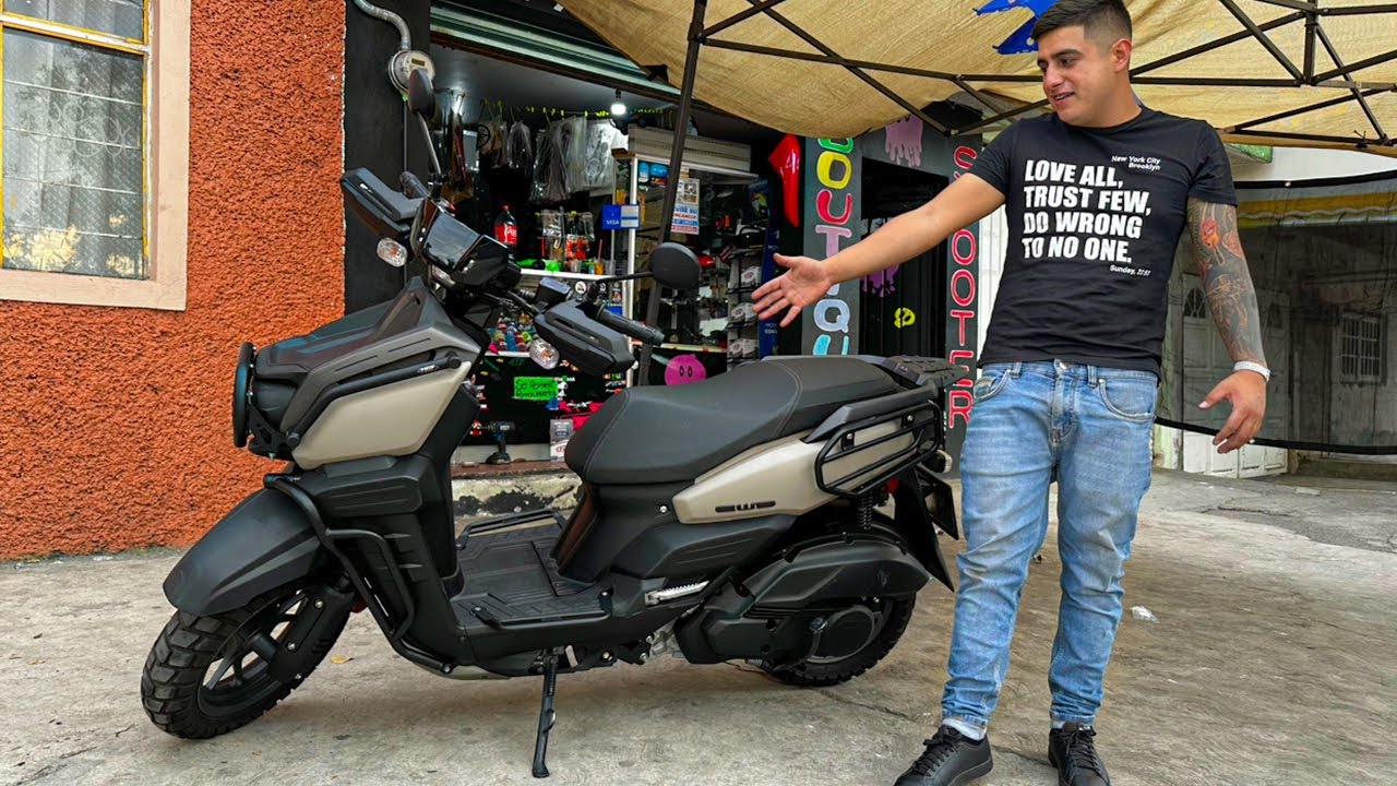 YAMAHA BWS ZUMA 125... LA DE FARRUKO | YO SOY EL NENE - YouTube