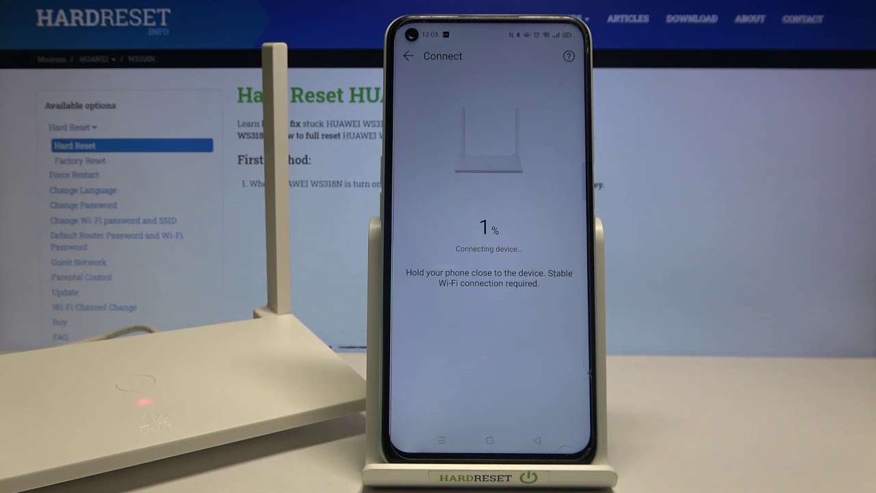 How to Change Wi-Fi Password and Name on Huawei WS318n Router – Switch ...