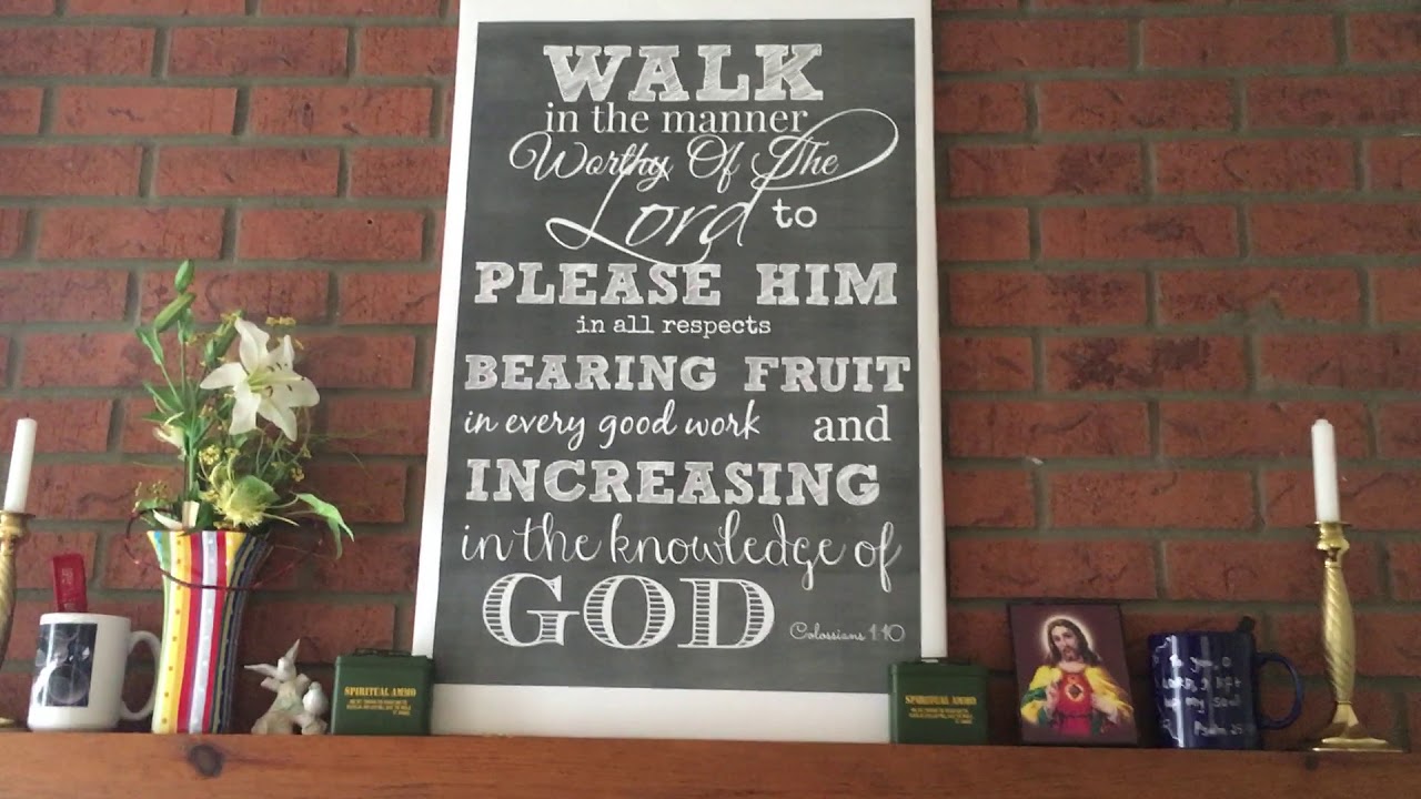 Dining Room Tour | Catholic Home | Inspired Catholic Living - YouTube