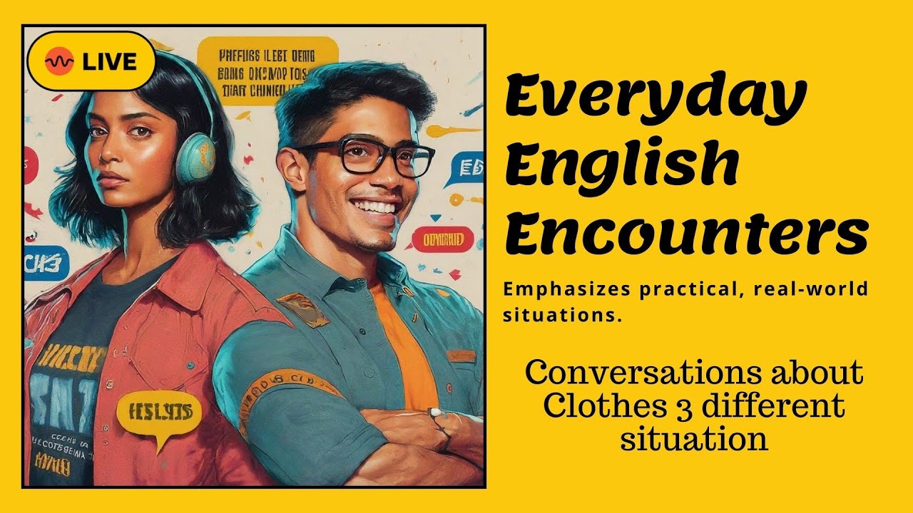Everyday English Encounters: Clothes | Podcast Episode 1 - YouTube