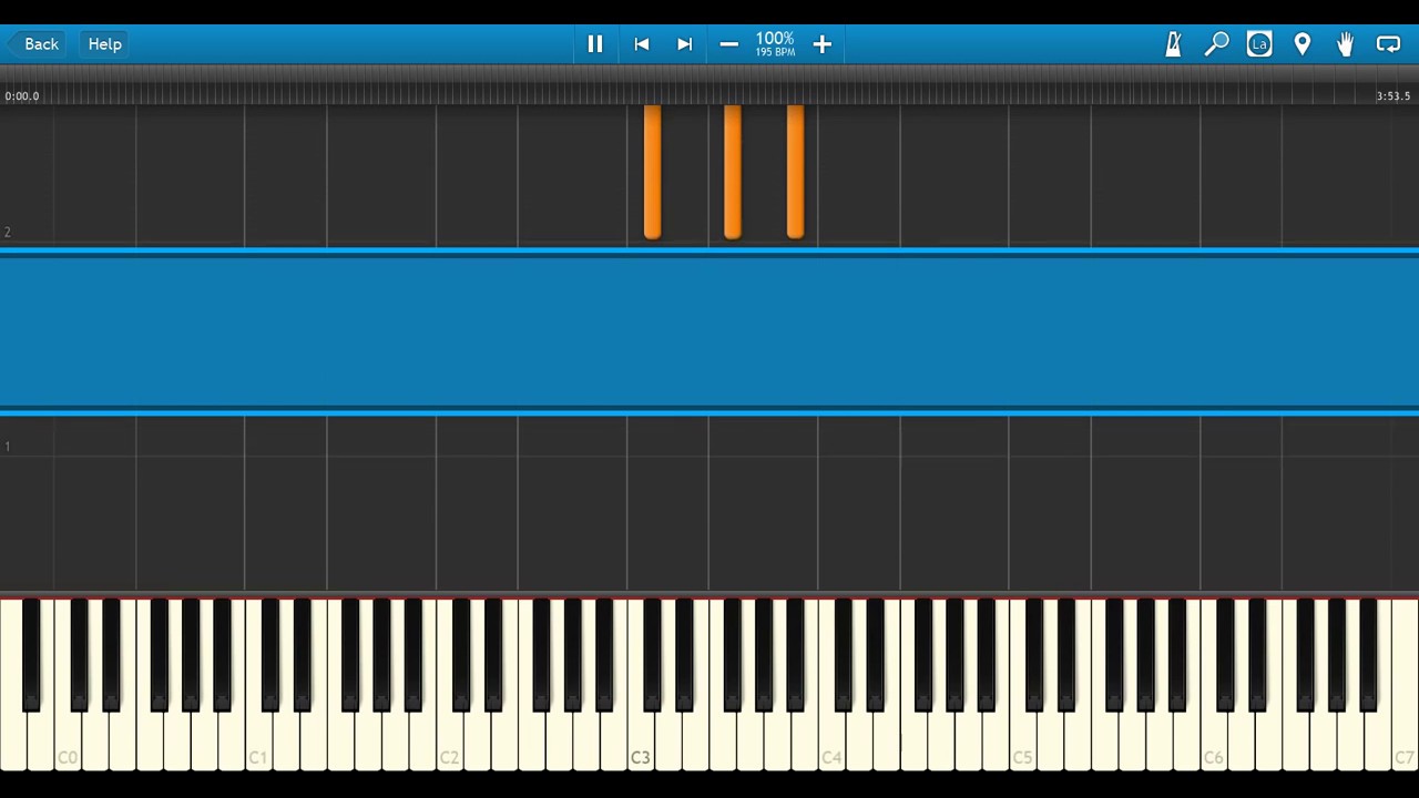 Prince Let's Go Crazy Midi Piano Synthesia - YouTube
