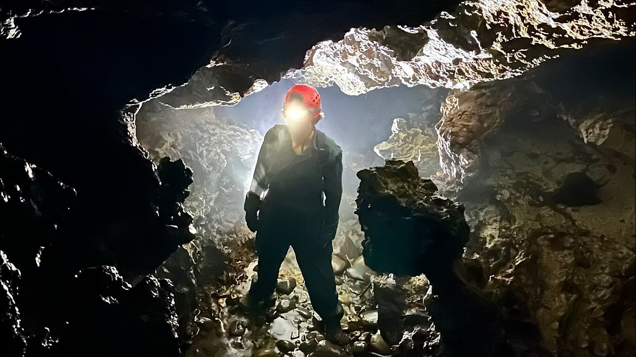 Waterfalls Deep Underground - Bear Creek Caves in Cowichan, BC - YouTube